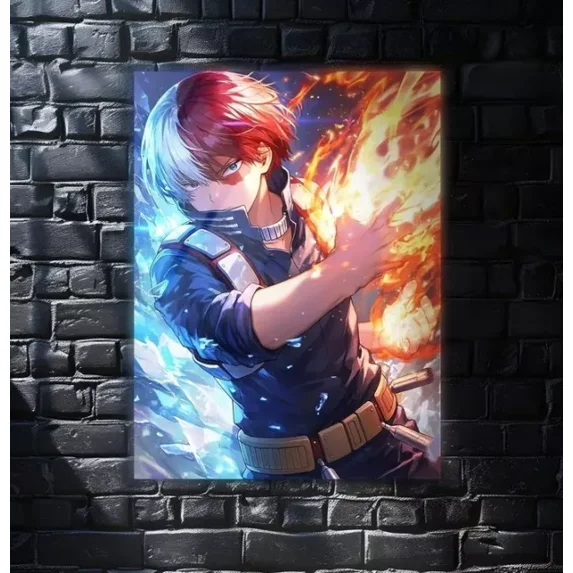 Anime Metal Wall Art, Anime Wall Art, Anime Poster NO FRAMED POSTER ...