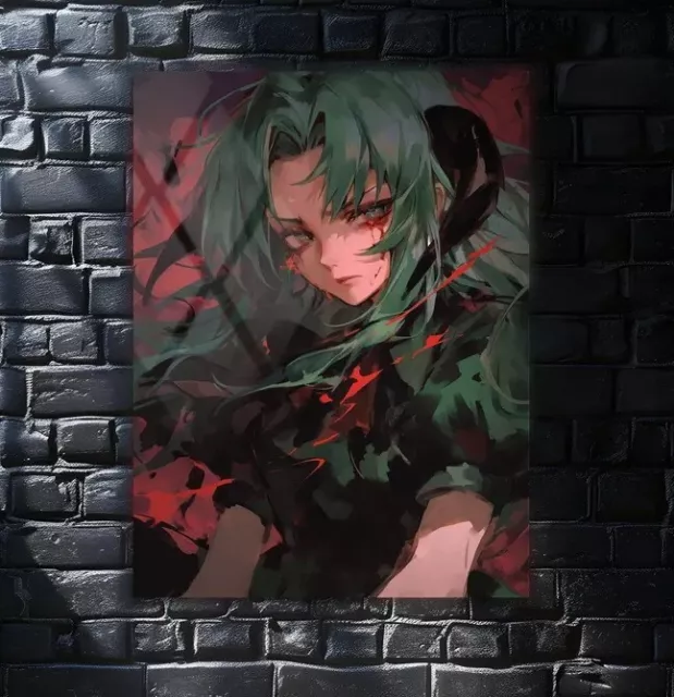 Anime Metal Wall Art, Anime Wall Art, Anime Poster NO FRAMED POSTER ...