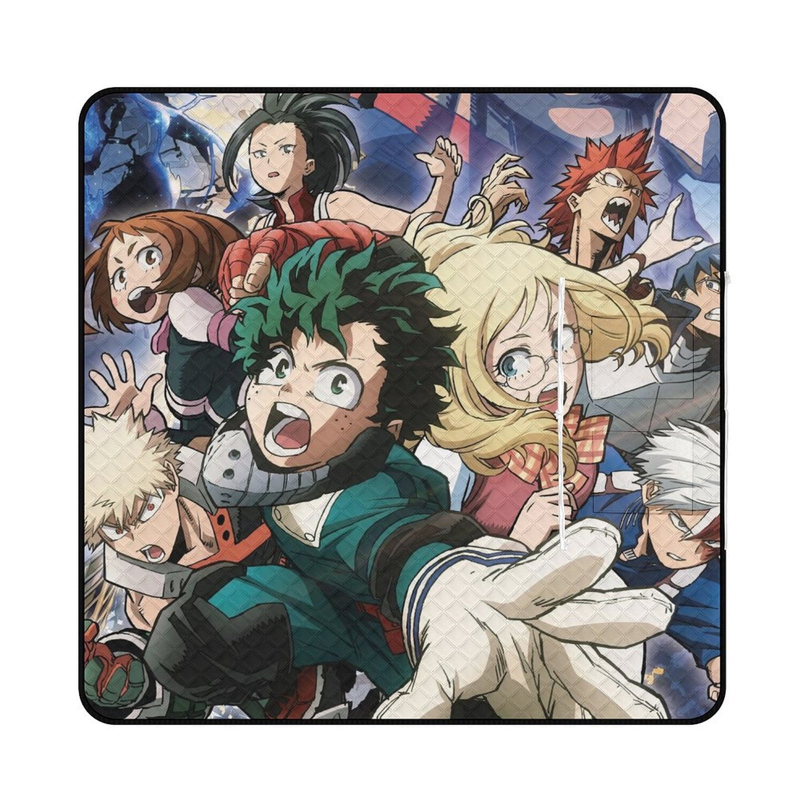 Anime Mha My Hero Academia Picnic Mat Sandproof Waterproof Foldable ...