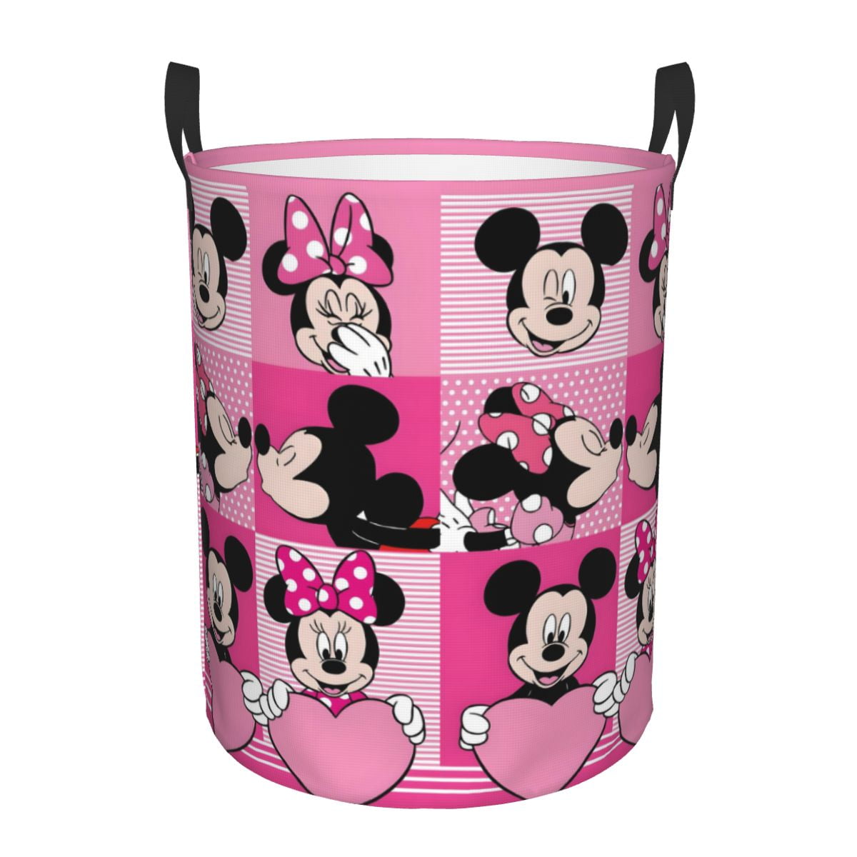 Anime Mick-ey Cartoon Laundry Basket Foldable Large Clothing Storage ...