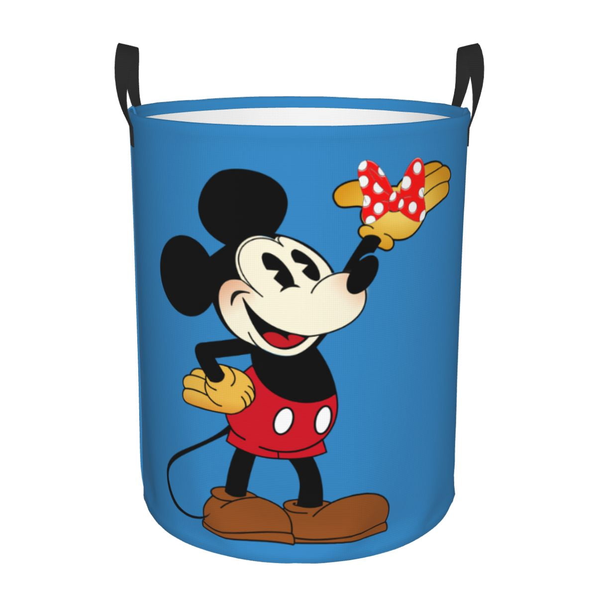 Anime Mick-ey Cartoon Laundry Basket Foldable Large Clothing Storage ...