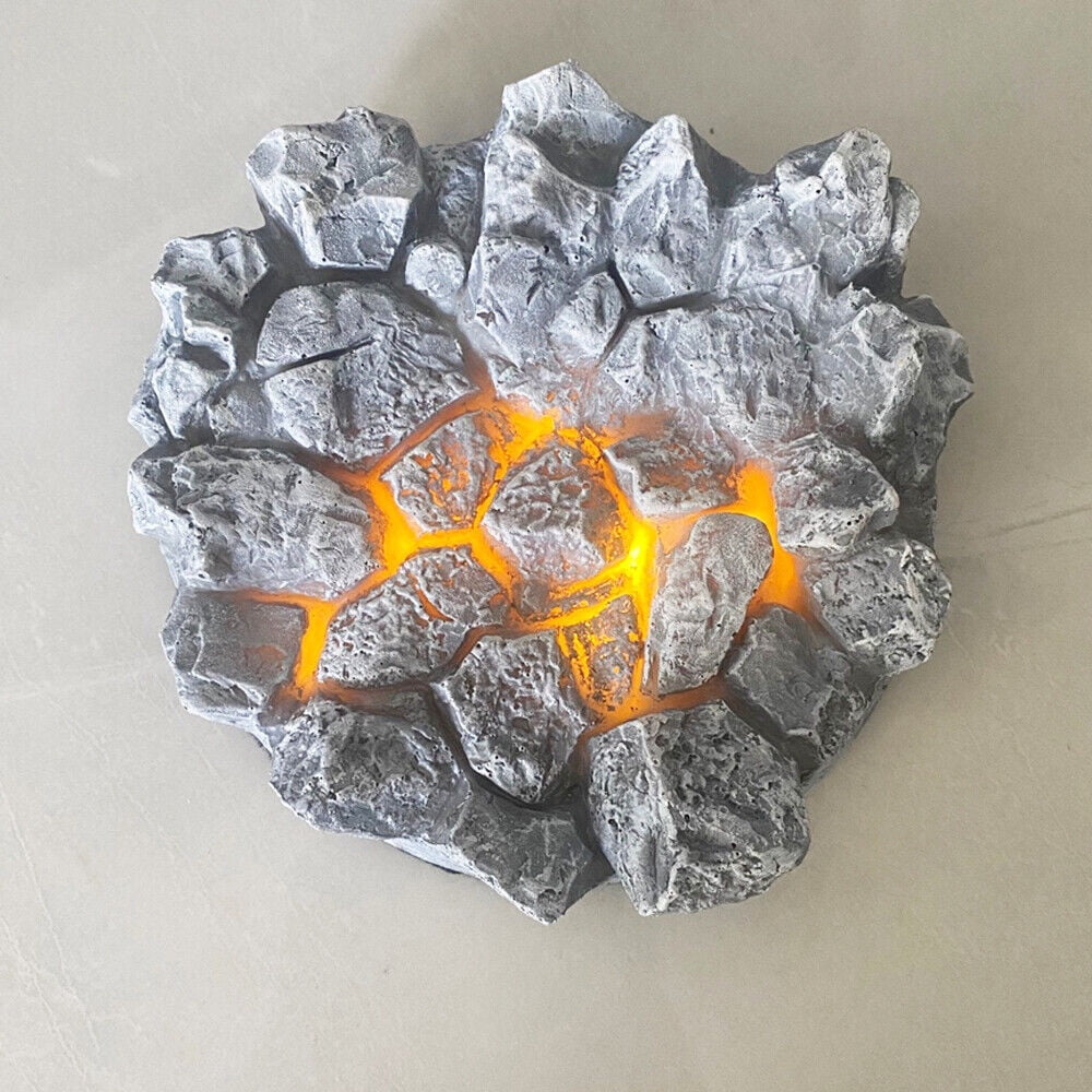 Anime Model LED Light Figure Scene Battle Platform Magma Base for ...