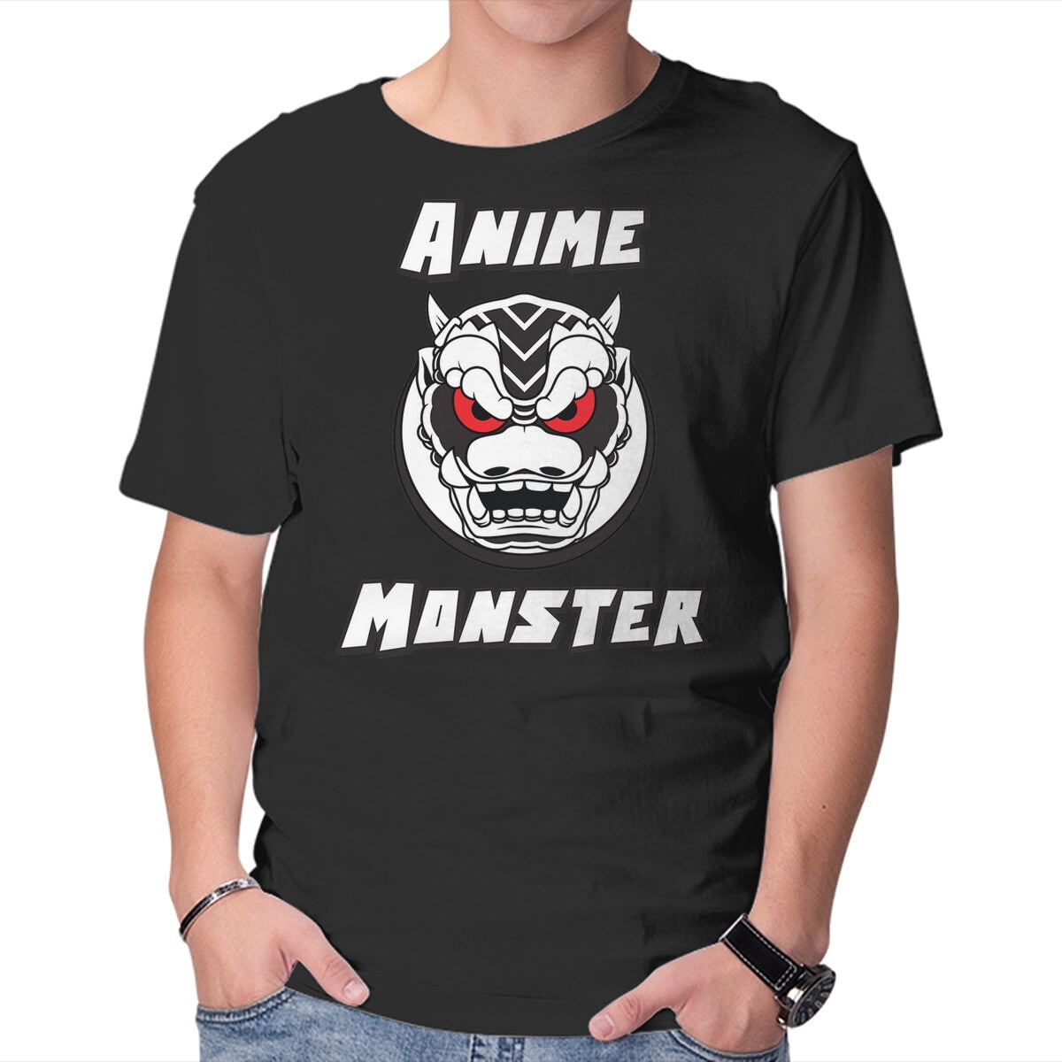Anime Monster Logo Unisex T-Shirt Tee Sweatshirt Hoodie Tank Top ...
