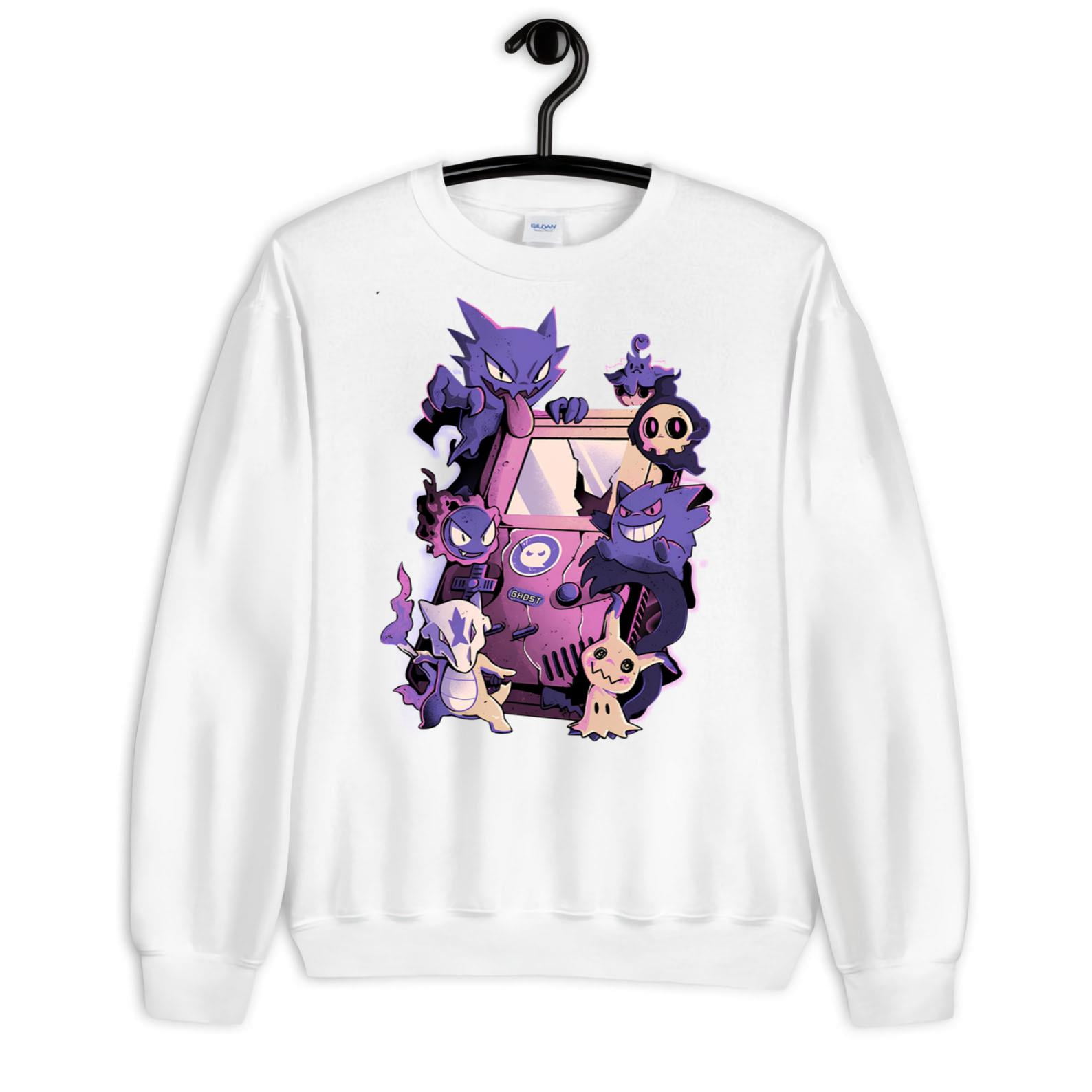 Anime Monster T-Shirt - Ghostly Creatures Shirt - Game Inspired Tee ...