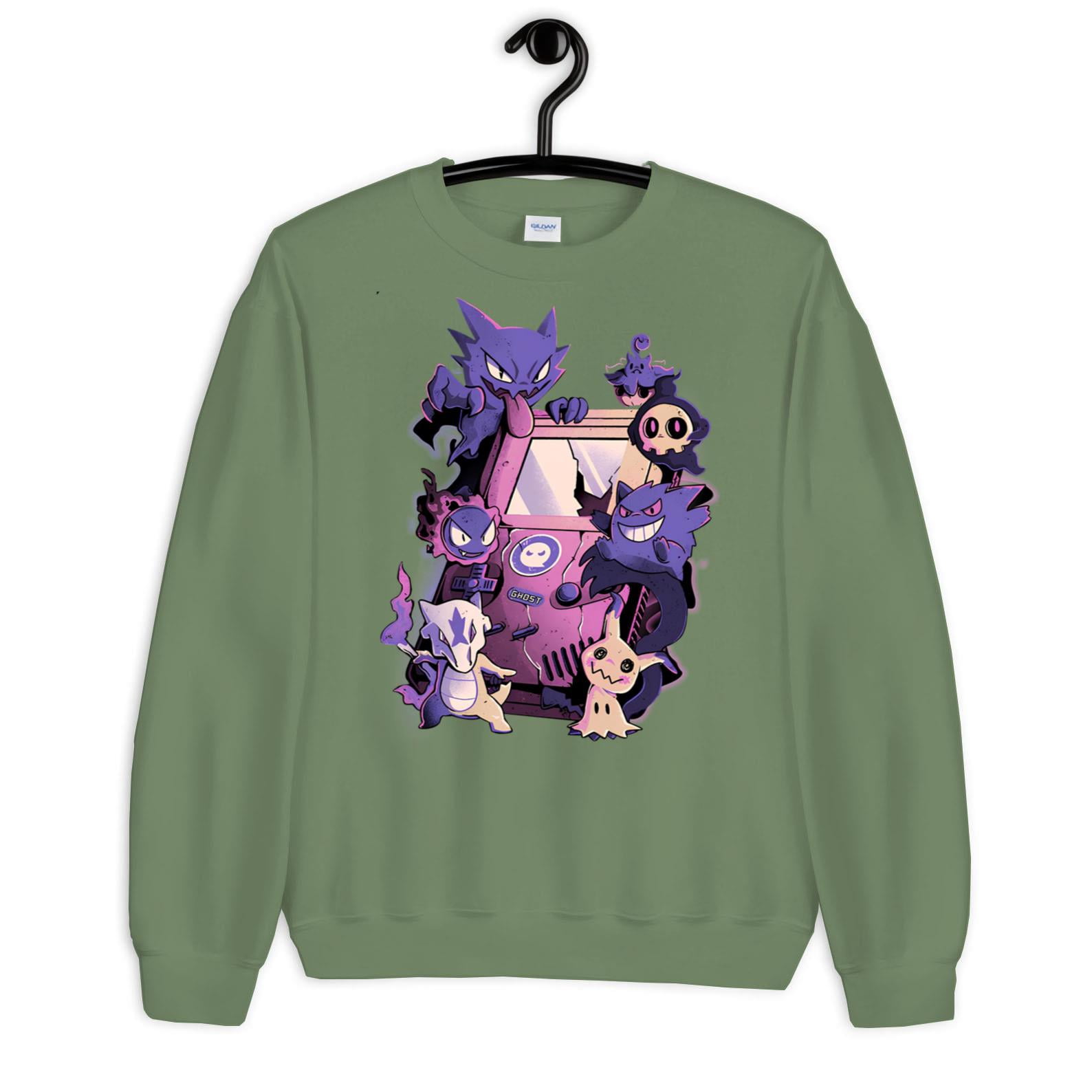 Anime Monster T-Shirt - Ghostly Creatures Shirt - Game Inspired Tee ...