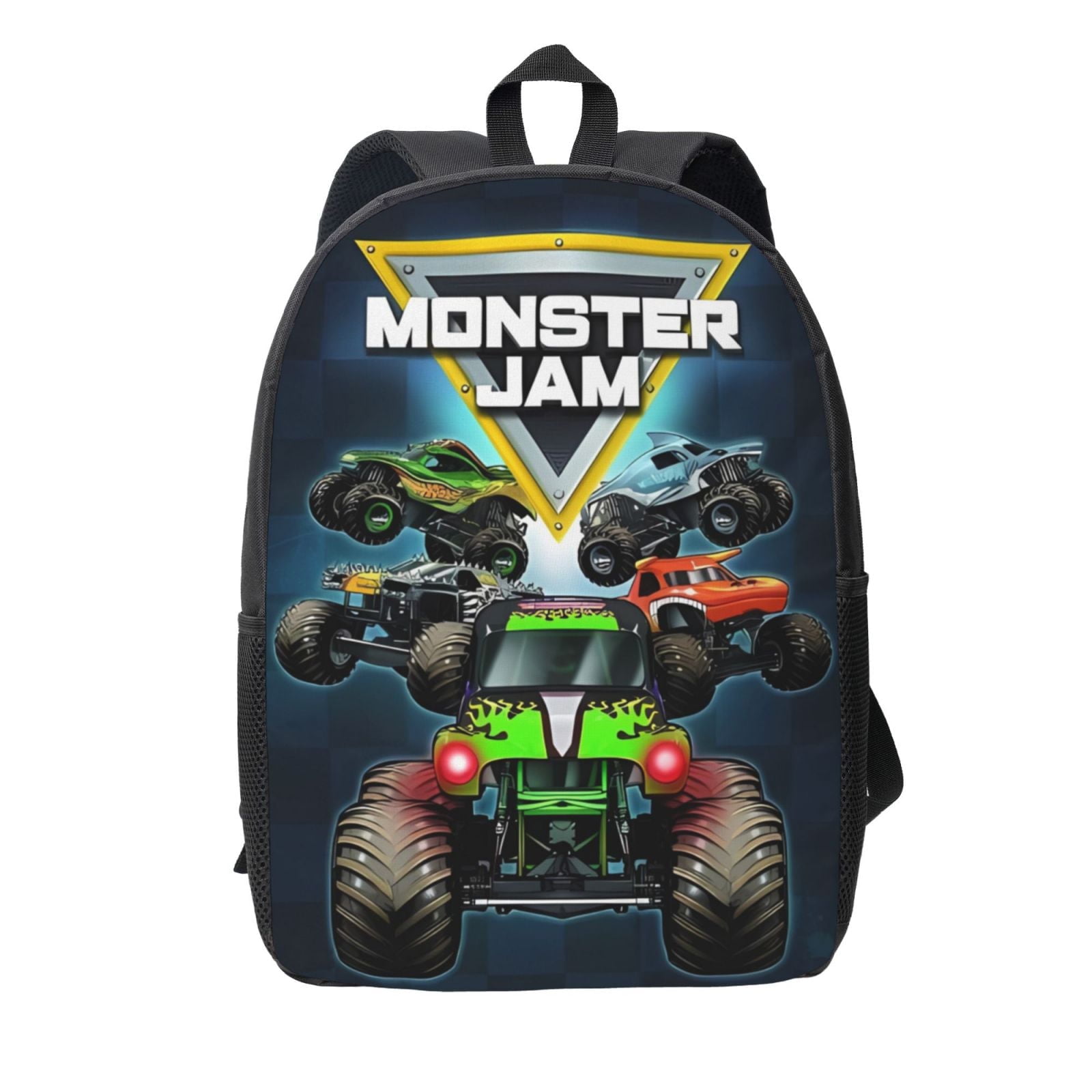 Anime Monster Truck Jam Backpack Unisex Bookbag Rucksack Printing ...