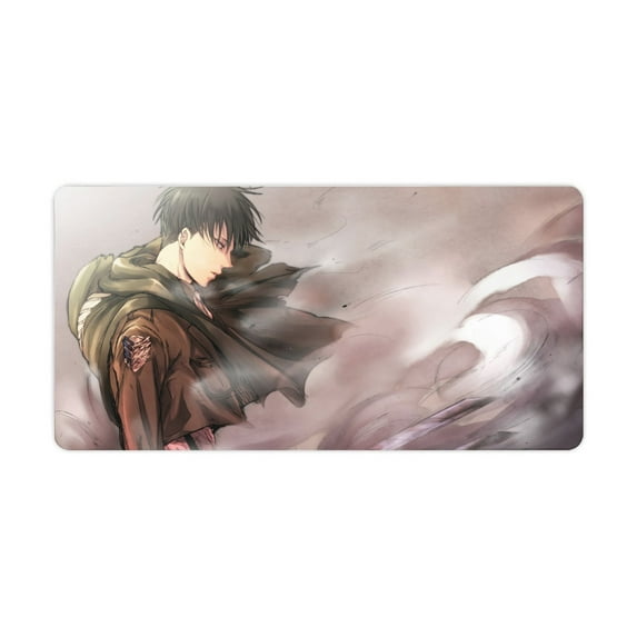 Anime Mouse Pad Large 15.7 X 31.5 In, ATTACK ON TITAN Mouse Pad Levi ...