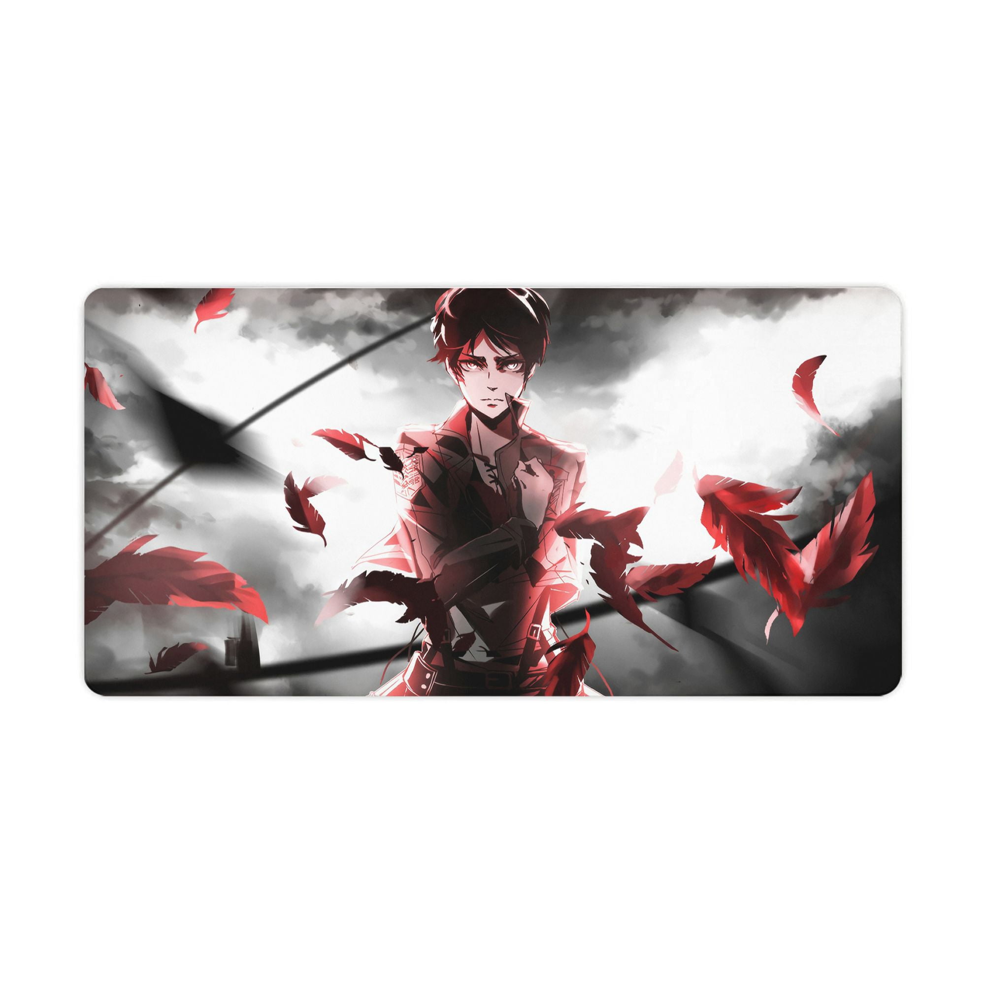 Anime Mouse Pad Large 15.7 X 31.5 In, ATTACK ON TITAN Mouse Pad Levi ...
