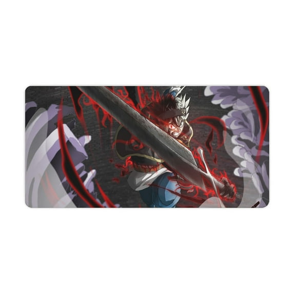 Anime Mouse Pad Large 15.7 X 31.5 In,Black Clover Mouse Pad PC Mouse ...