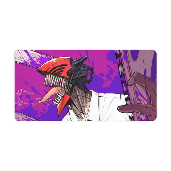 Anime Mouse Pad Large 15.7 X 31.5 In, Chainsaw Man Mouse Pad PC Mouse ...