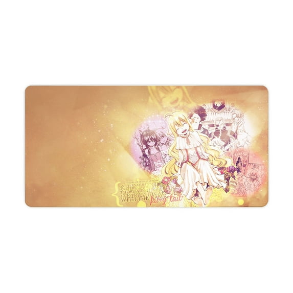 Anime Mouse Pad Large 15.7 X 31.5 In Fairy Tail Anime Character Graphic ...