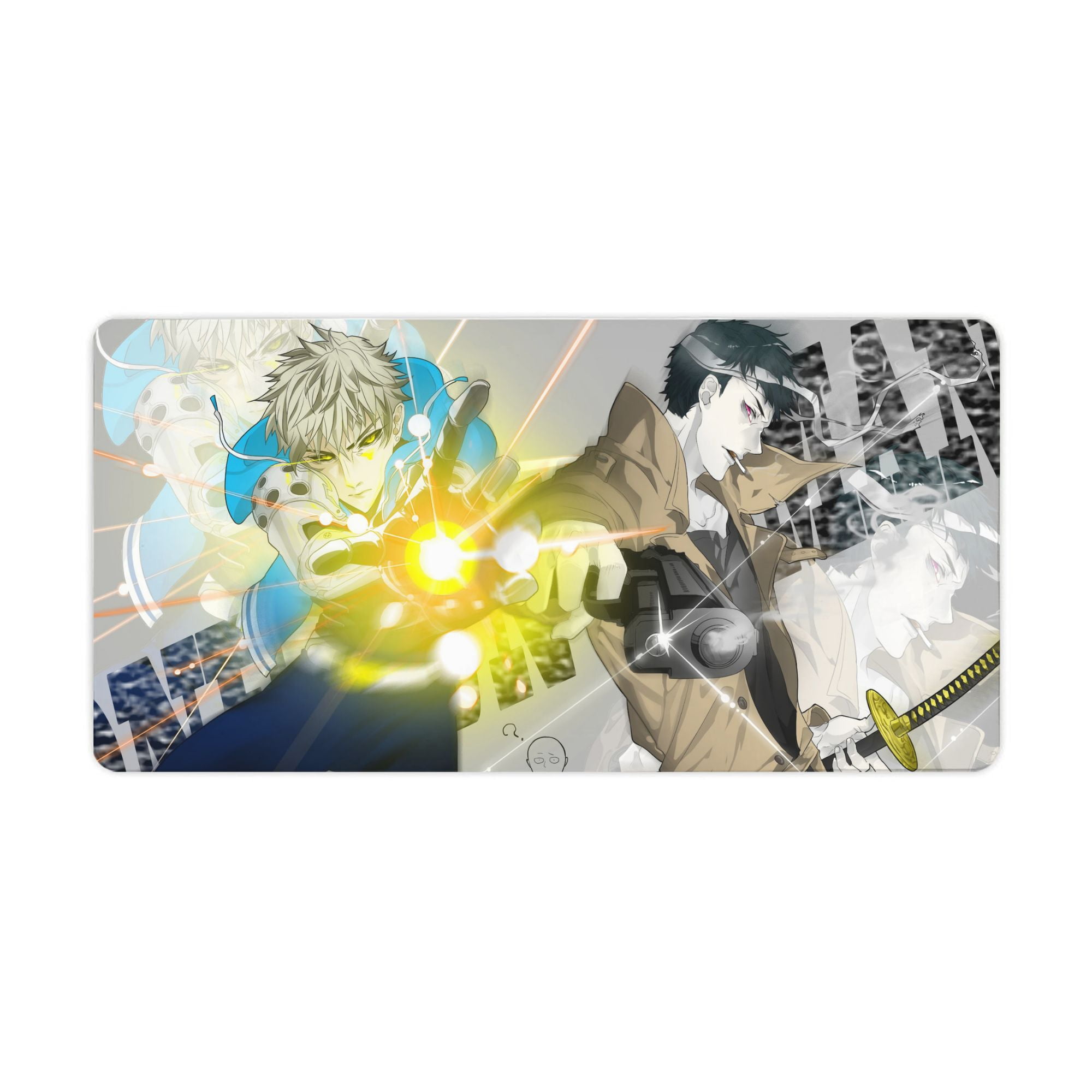 Anime Mouse Pad Large 15.7 X 31.5 In,ONe Punch Man Mouse Pad PC Mouse ...