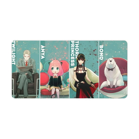 Anime Mouse Pad Large 15.7 X 31.5 In,SPY X FAMILY Mouse Pad PC Mouse ...