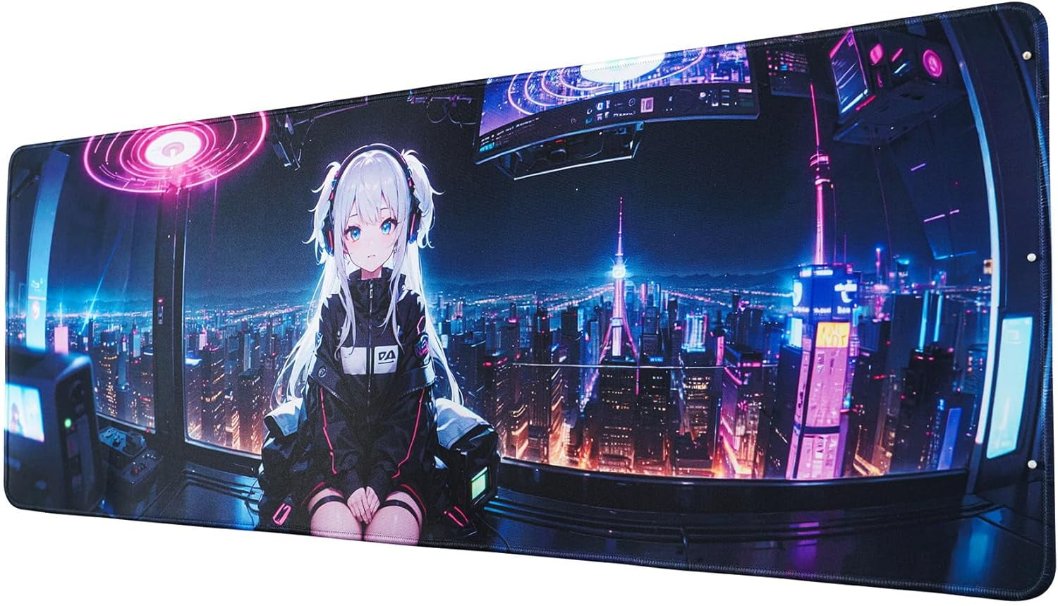 Anime Mouse Pad,Large Mouse Pad, Soft Rubber Base, Non-Slip Surface,31 ...