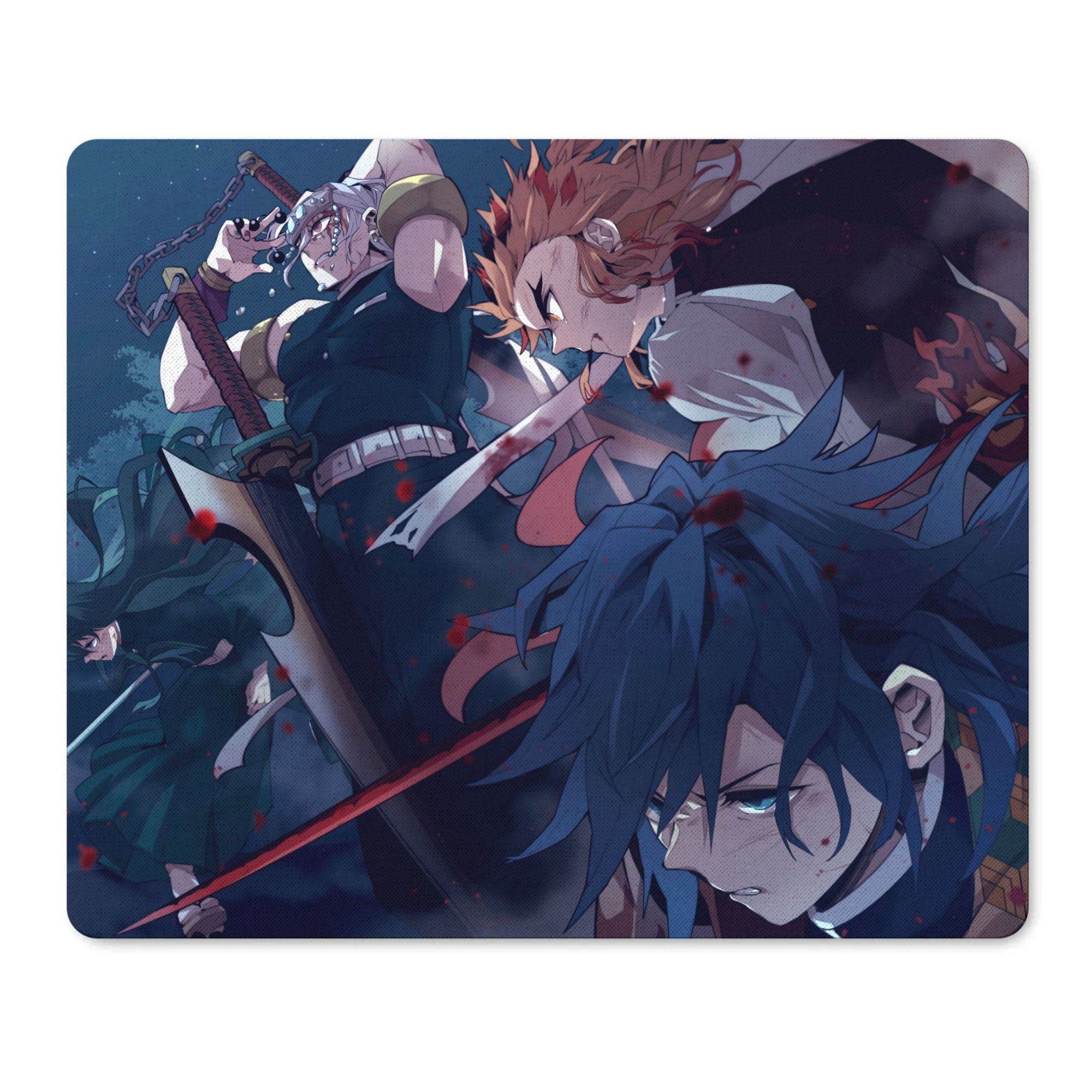 Anime Mouse Pad Regular Size 11.8 X 9.8 In,Demon Slayer Mouse Pad PC ...