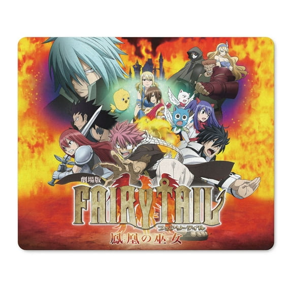 Anime Mouse Pad Regular Size 11.8 X 9.8 In,Fairy Tail End Mouse Pad PC ...