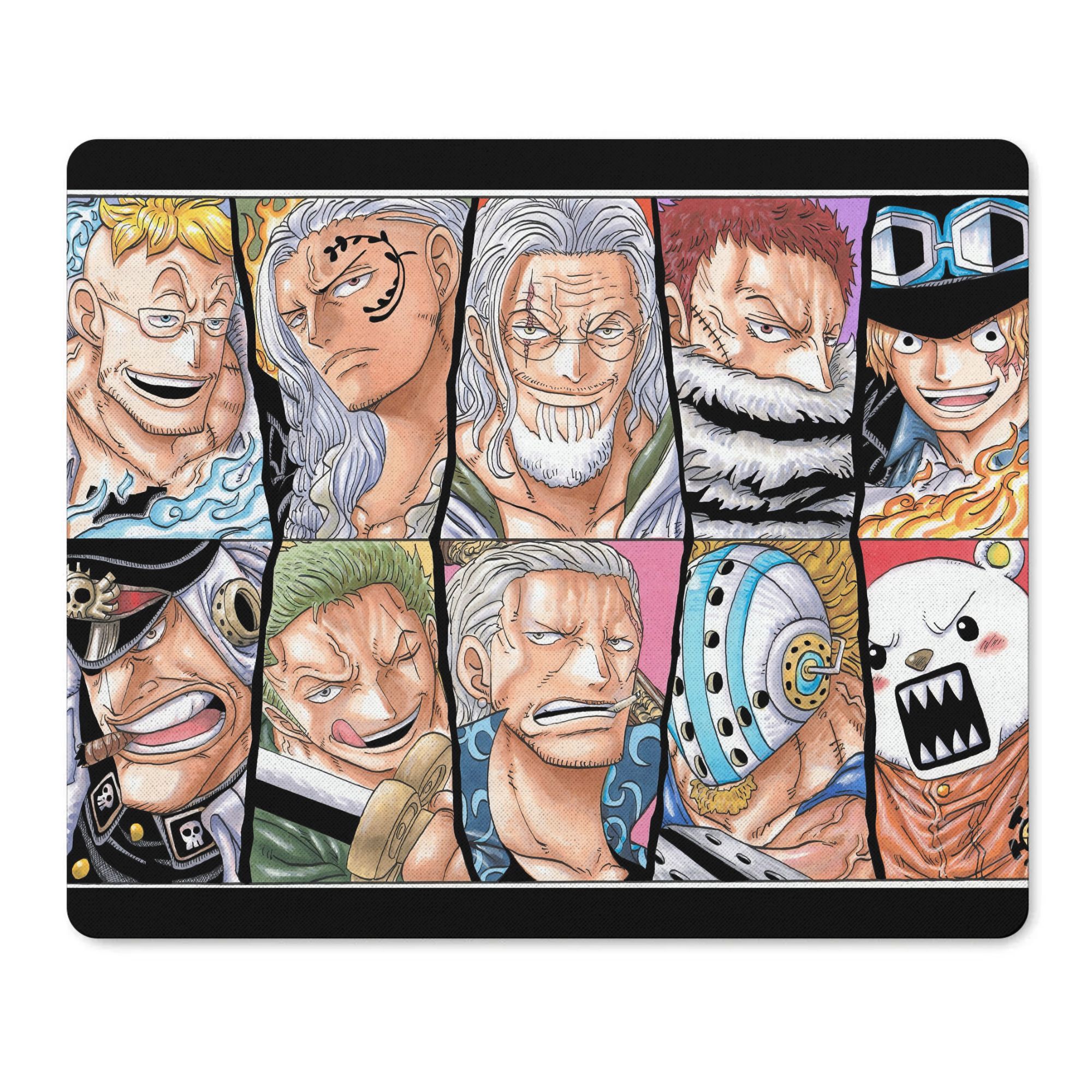 Anime Mouse Pad Regular Size 11.8 X 9.8 In, ONE PIECE Mouse Pad PC ...