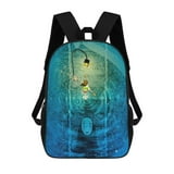 Anime Movies Spi-rited Aw-ay 17 Inch Shoulder Backpack,Simple Sch-oo L ...