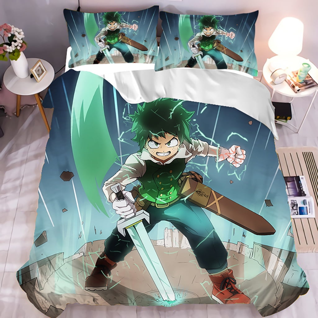 Anime My Hero Academia Bedding Bed Set Twin Full Queen King Size 1 ...