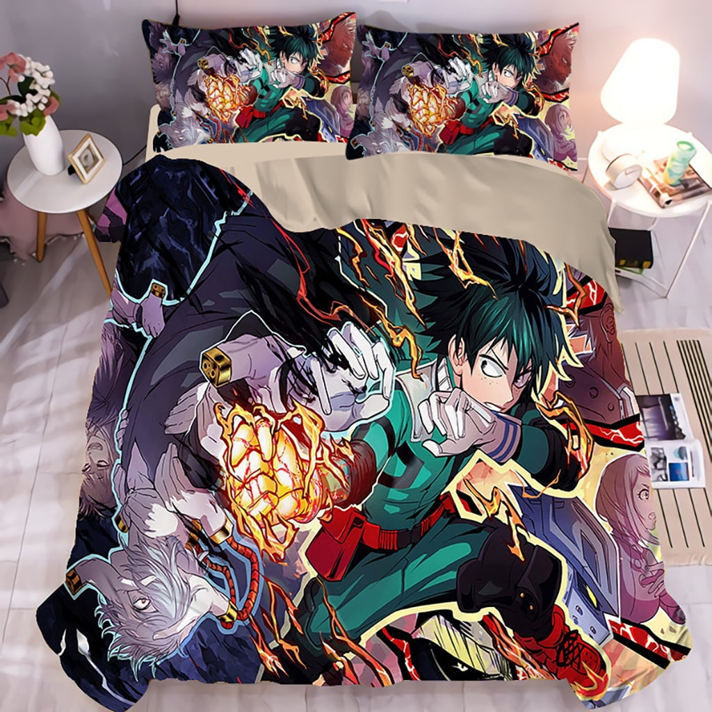Anime My Hero Academia Bedding Bed Set Twin Full Queen King Size 1 ...