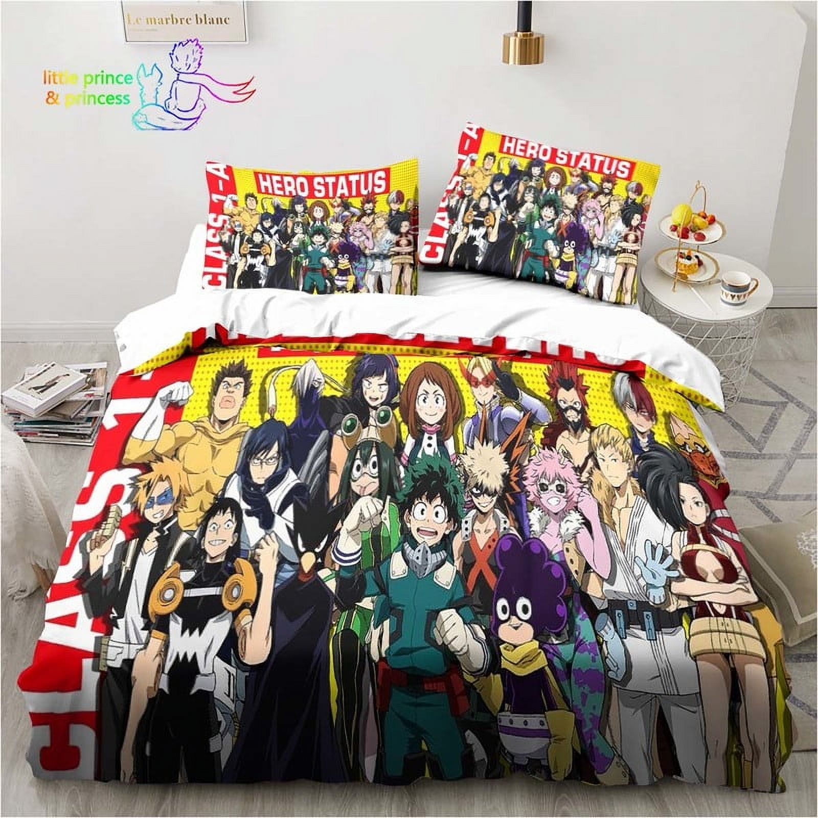 Anime My Hero Academia Bedding Set Single Twin Full Queen King Size Bed ...