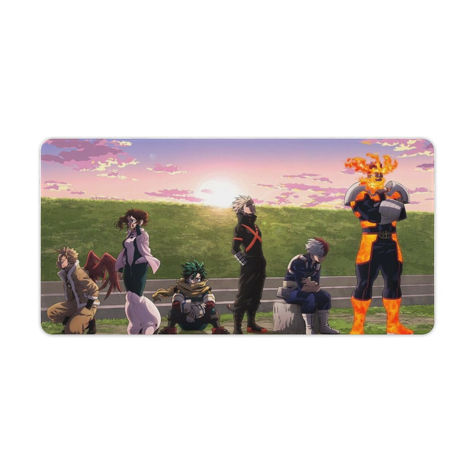 Anime My Hero Academia Boku Mouse Pad Extended Gaming No-sliped Large ...