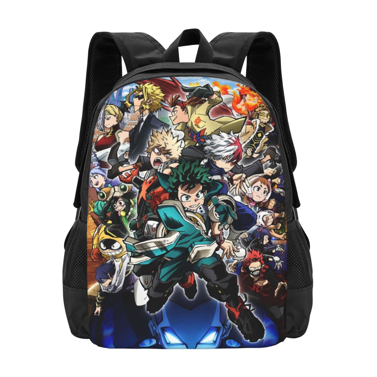 Anime My Hero Academia Canvas Backpack Couple Backpacks Cartoon Bags ...