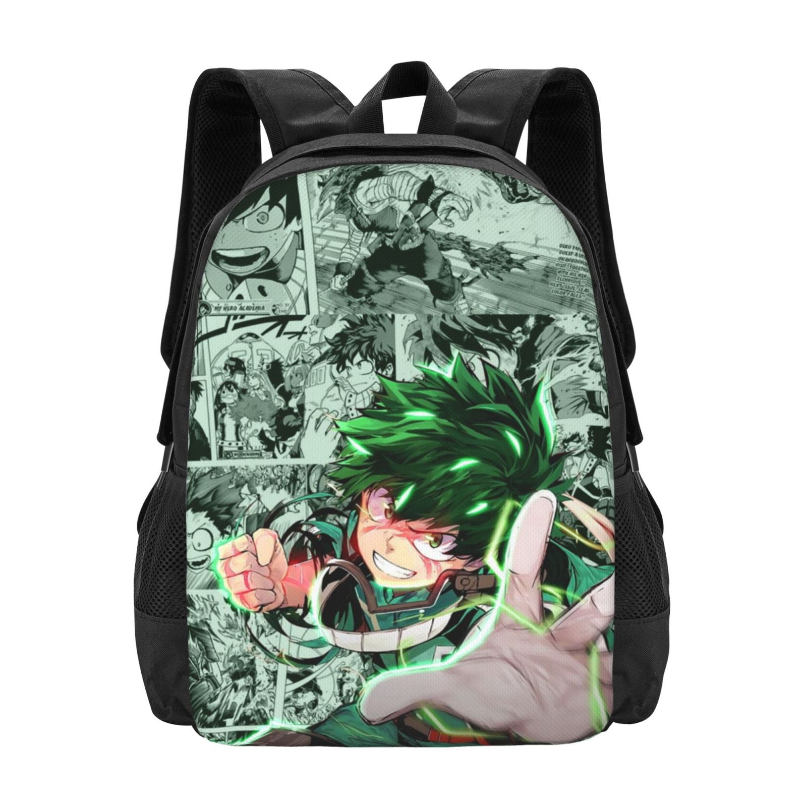 Anime My Hero Academia Canvas Backpack Couple Backpacks Cartoon Bags ...