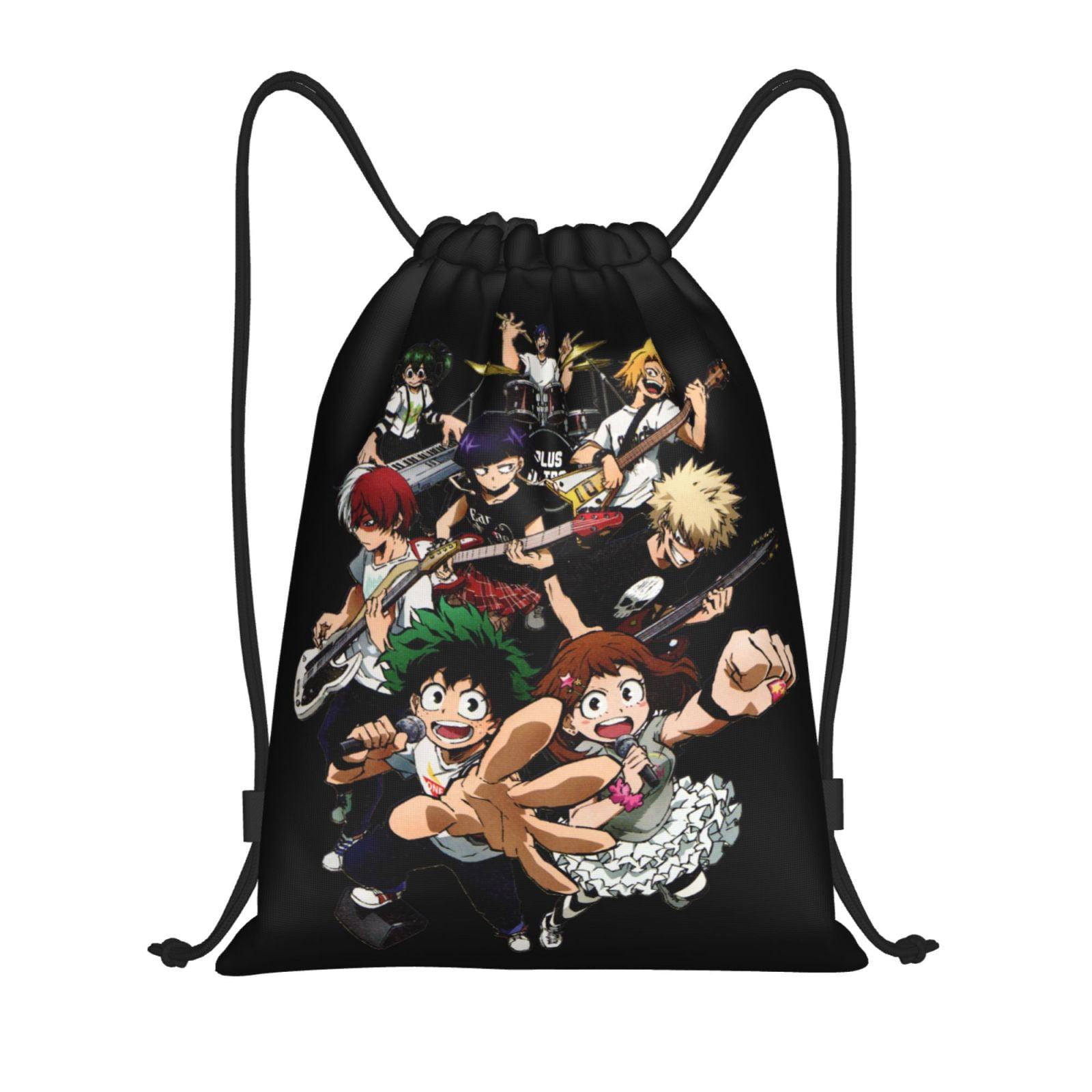 Anime My Hero Academia Drawstring Backpack For Adults Youth Unisex Gym ...