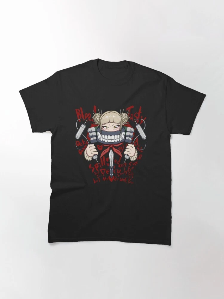 Anime My Hero Academia Himiko Toga Classic Black T-shirt Size S-5XL ...
