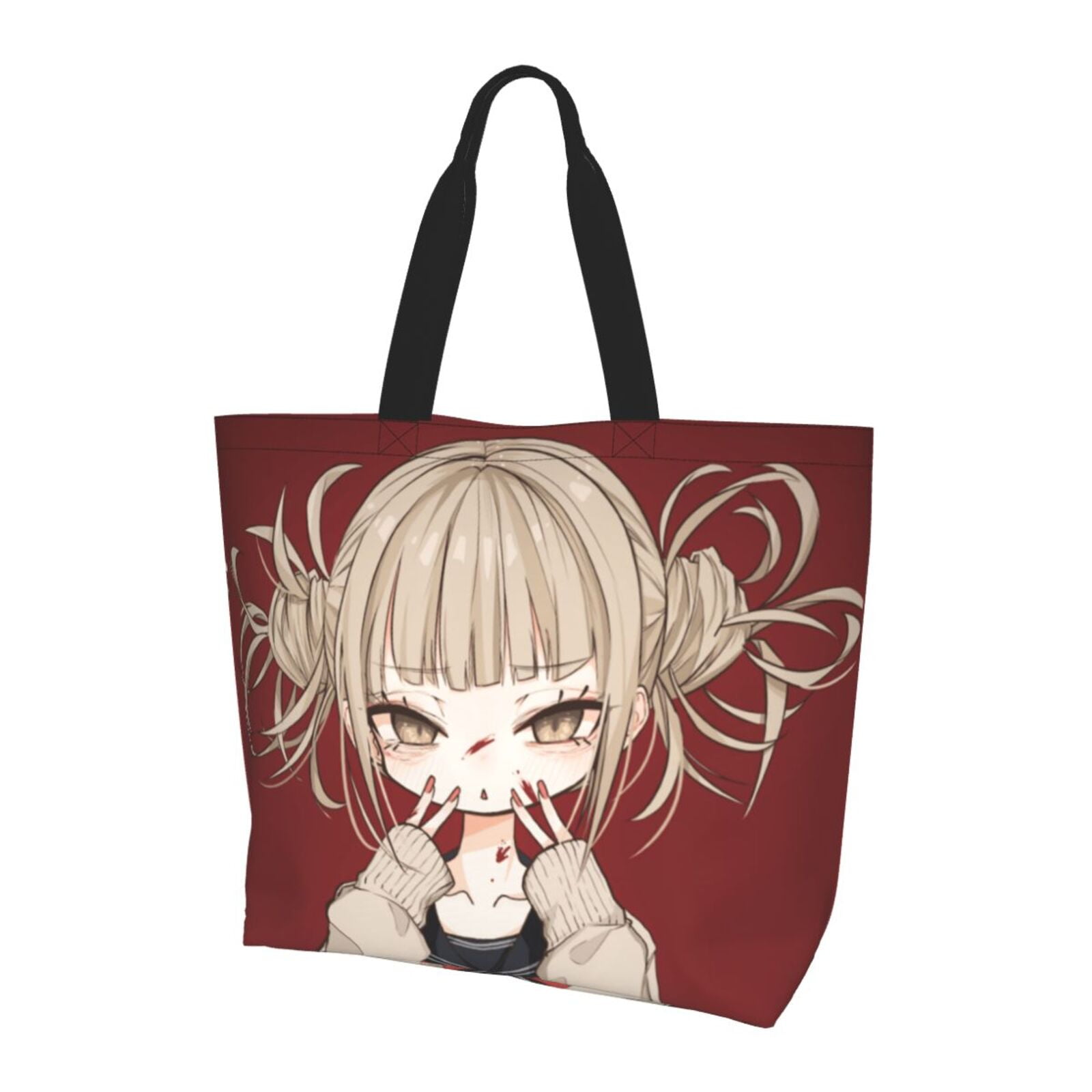 Anime My Hero Academia Himiko Toga Tote Bags Reusable Women Shoulder ...