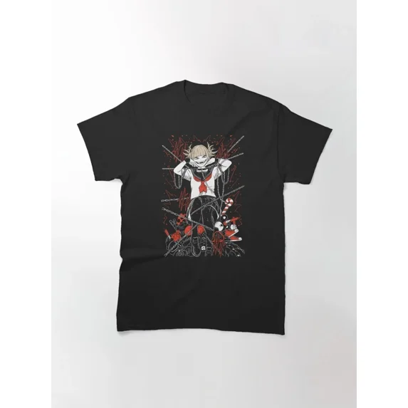 Anime My Hero Academia Himiko Transforming Cute Villain Black T-shirt ...
