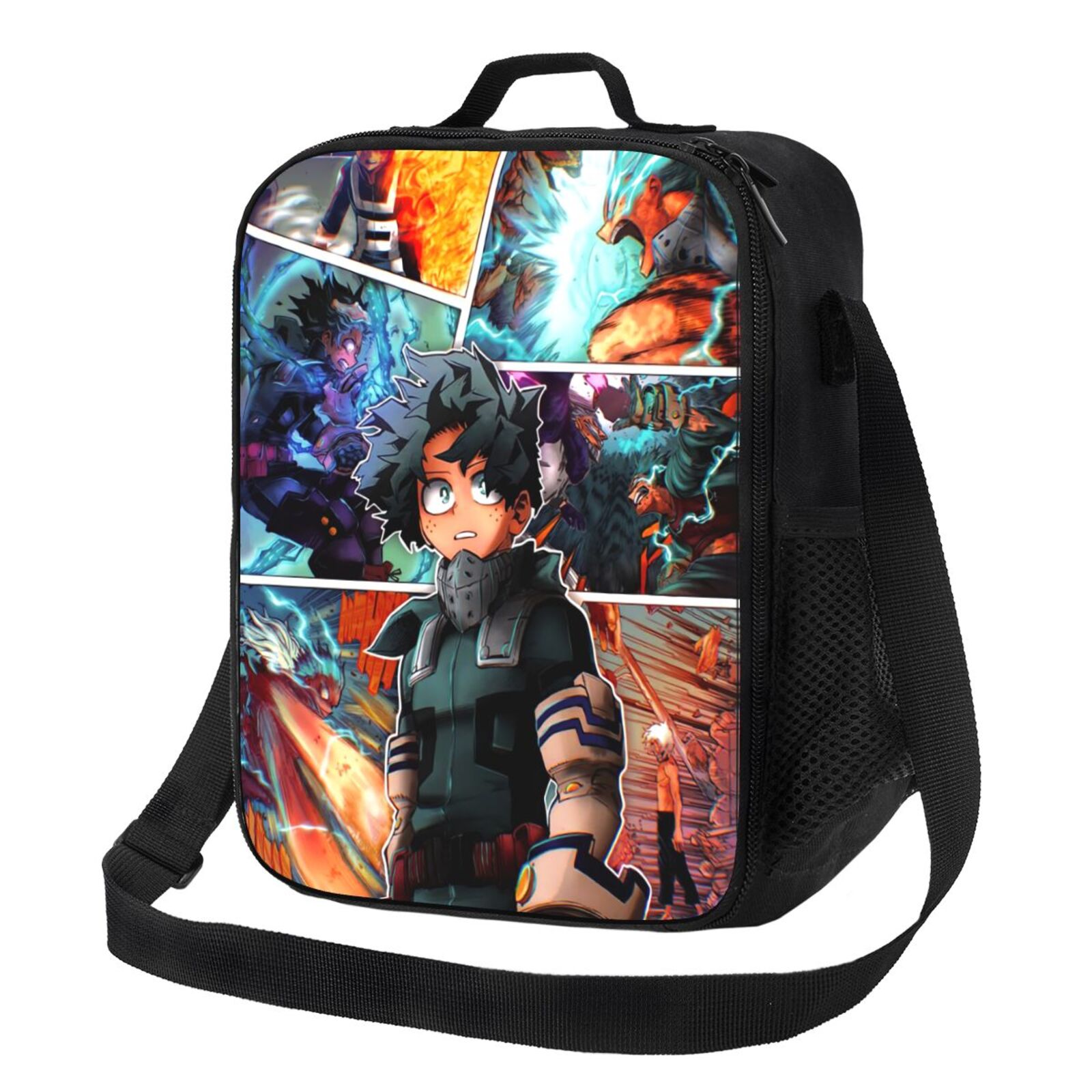 Anime My Hero Academia Lunch Box Reusable Lunch Bag Insulated Portable ...