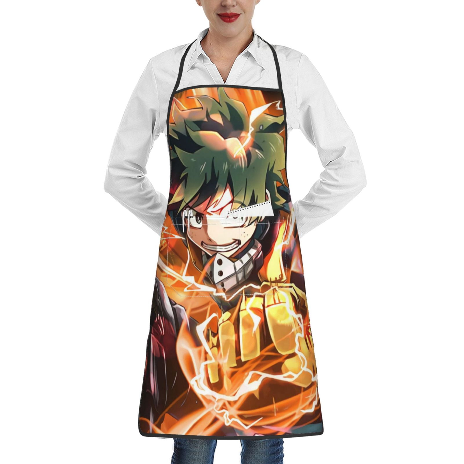 Anime My Hero Academia MHA Versatile Fashion Apron For Chef,Craftsman ...