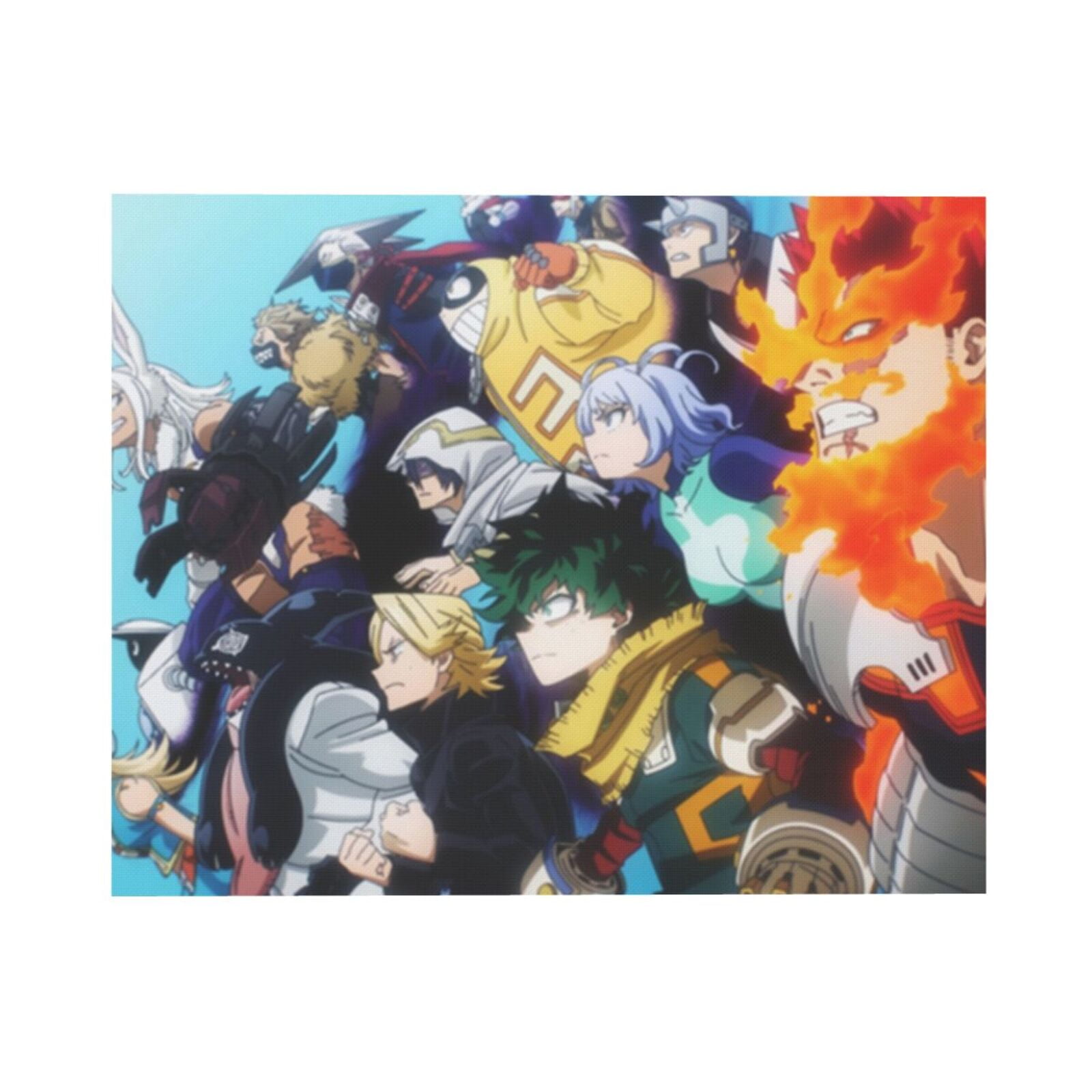 Anime My Hero Academia Mha Canvas Decorative Poster Art Picture ...