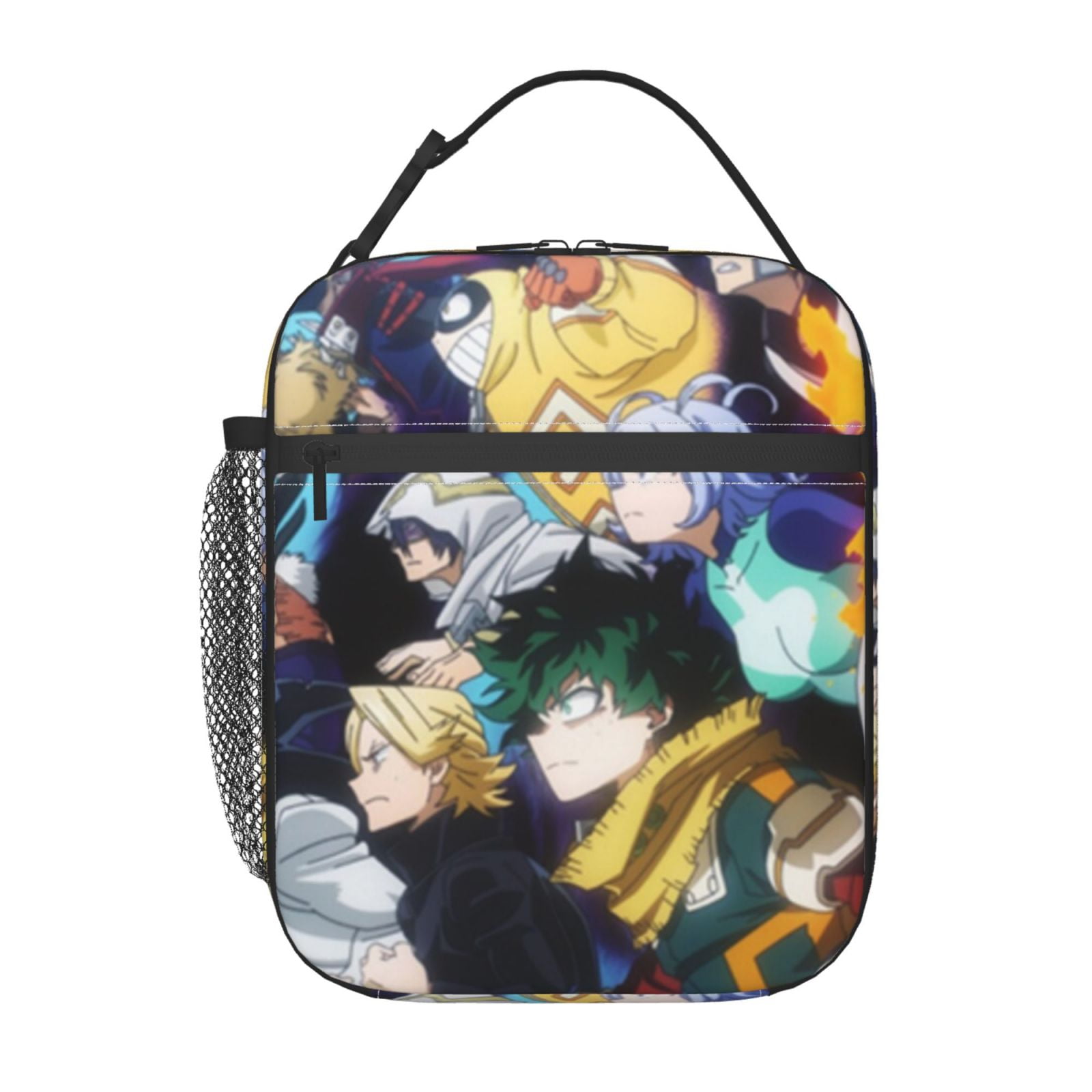 Anime My Hero Academia Mha Lunch Bag Portable Insulated Tote Bento Bag ...