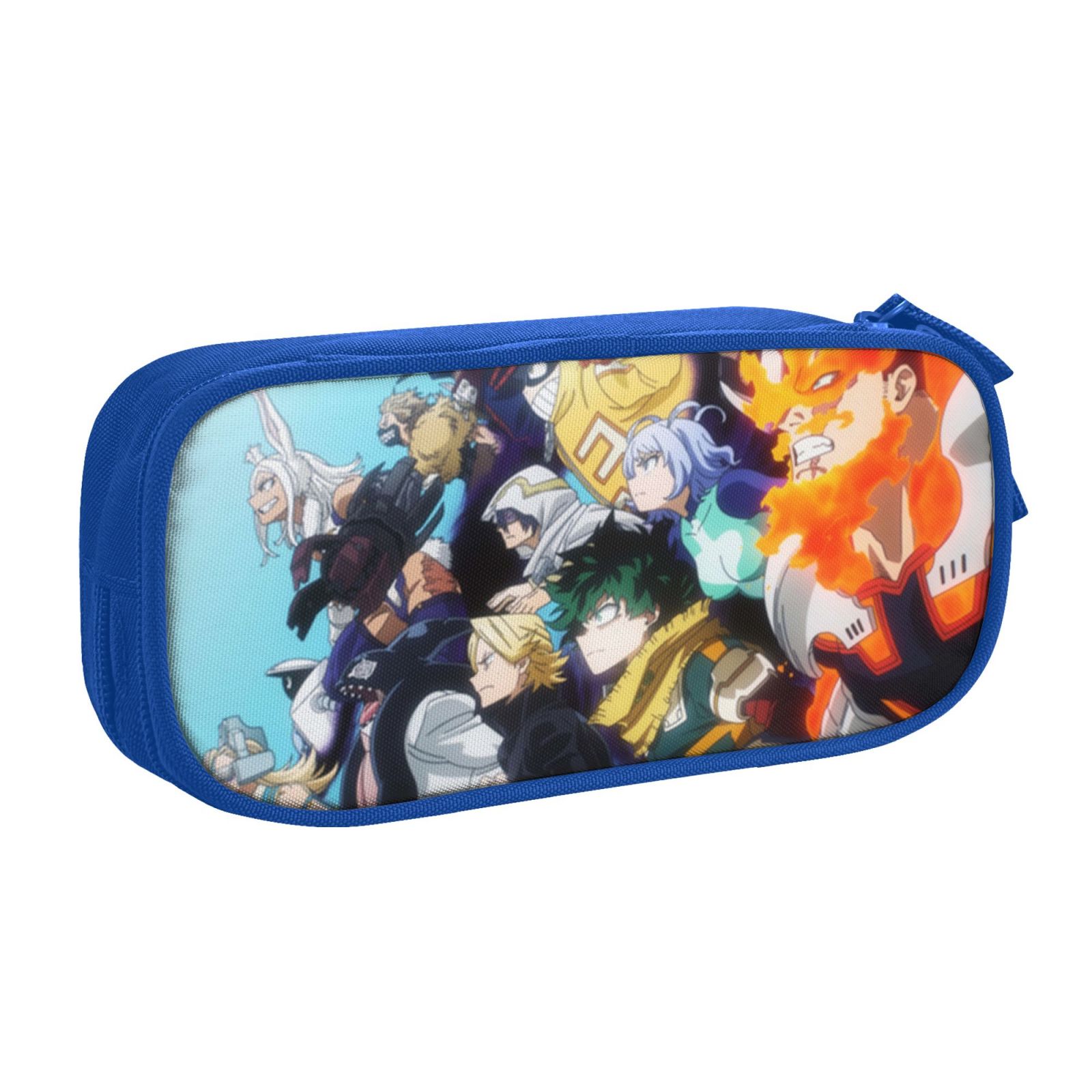 Anime My Hero Academia Mha Pencilcase Large Capacity Pencase Double ...