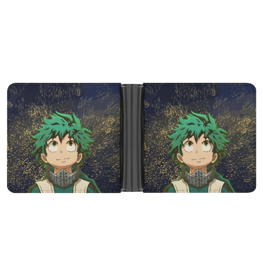 Anime My Hero Academia PU Leather Bifold Wallet Money Organizers Gift ...