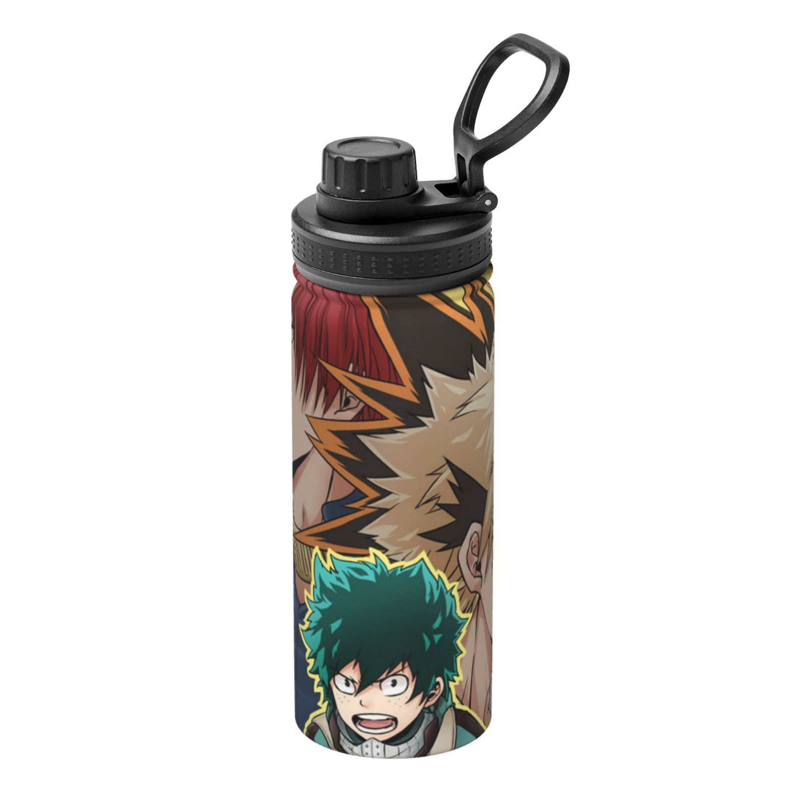 Anime My Hero Academia Sports Insulated Water Bottles Kettle Stainless ...