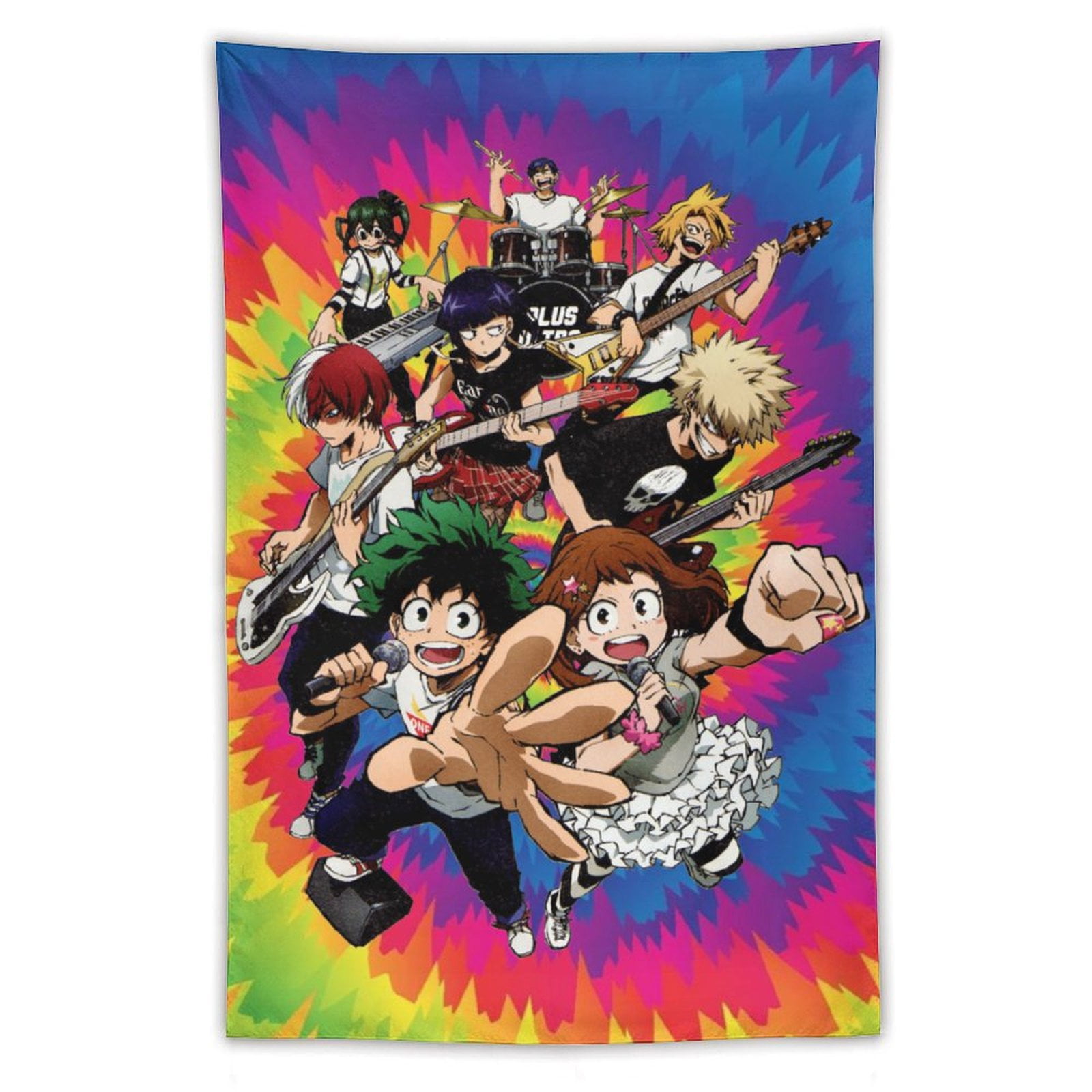 Anime My Hero Academia Tapestry Background Poster for Living Room ...