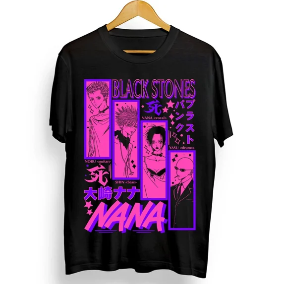 Anime Nana Osaki T-shirt Manga Shirts Men Women Unisex #1 - Walmart.com