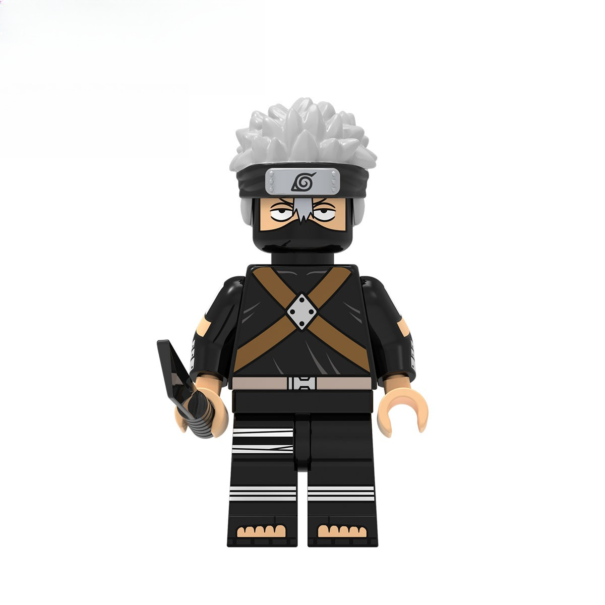Anime Naruto Action Figure Ornaments Akatsuki Assembled Toys Sasuke DIY ...
