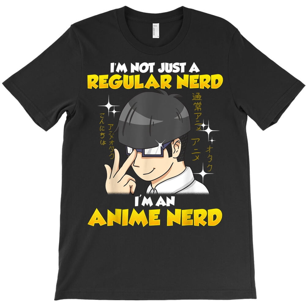 Anime Nerd Kawaii Chibi Otaku Manga Boy With Glasses Themed Themed H914 ...