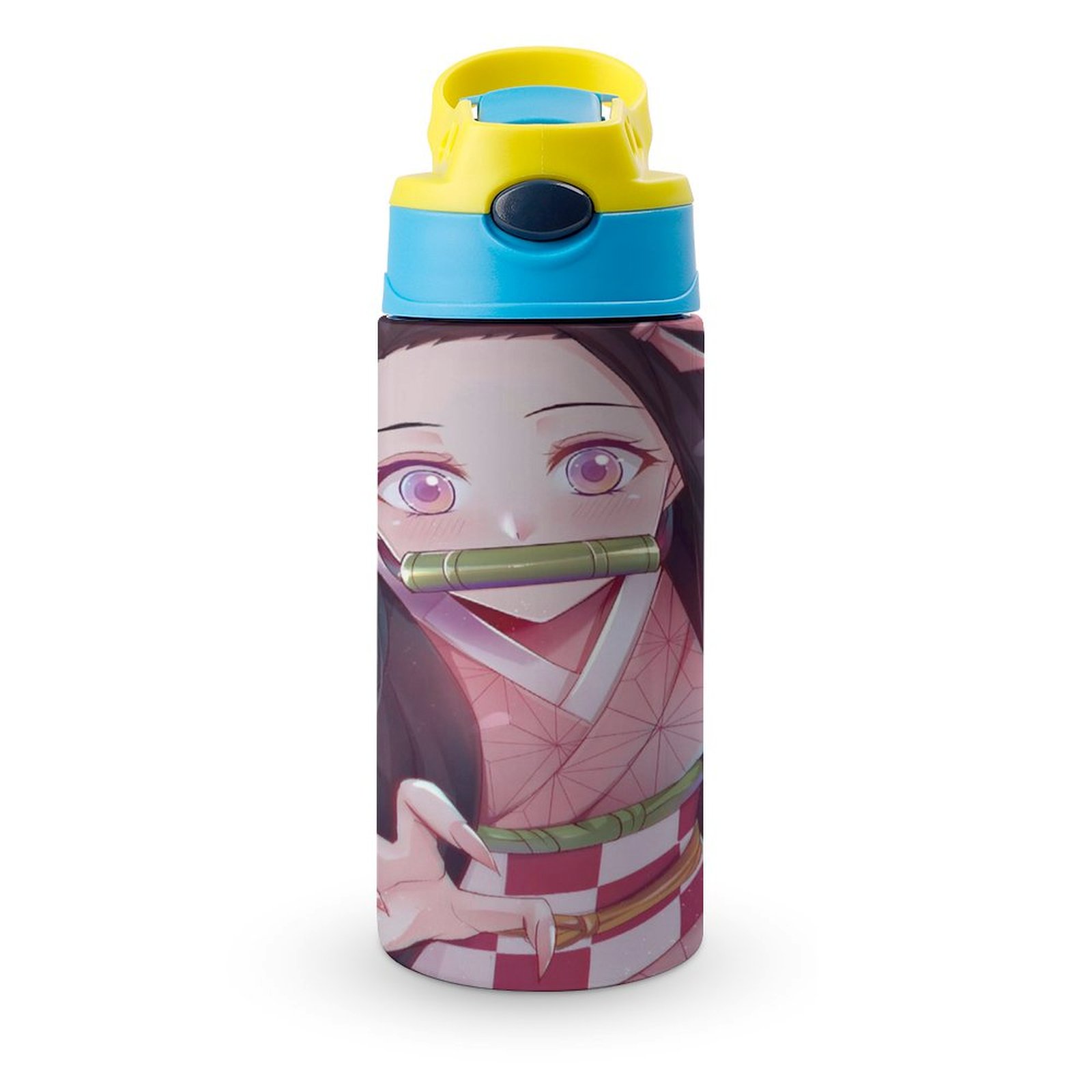Anime Nezuko Kamado Kids Insulated Stainless Steel Water Bottle with ...