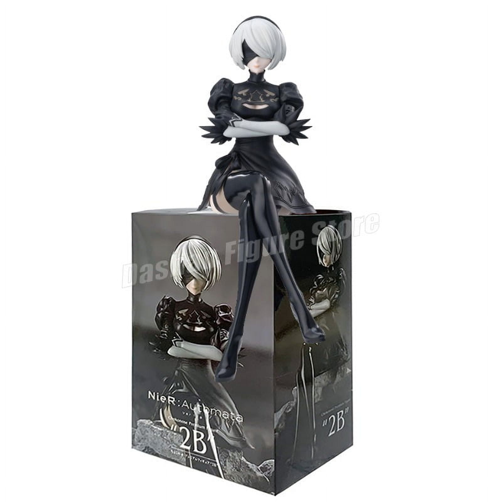 Anime NieR:Automata YoRHa A No.2 Type B Action Figure Noodle Stopper 2B ...