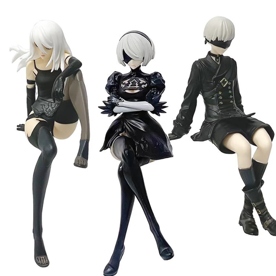 Anime NieR:Automata YoRHa A No.2 Type B Action Figure Noodle Stopper 2B ...