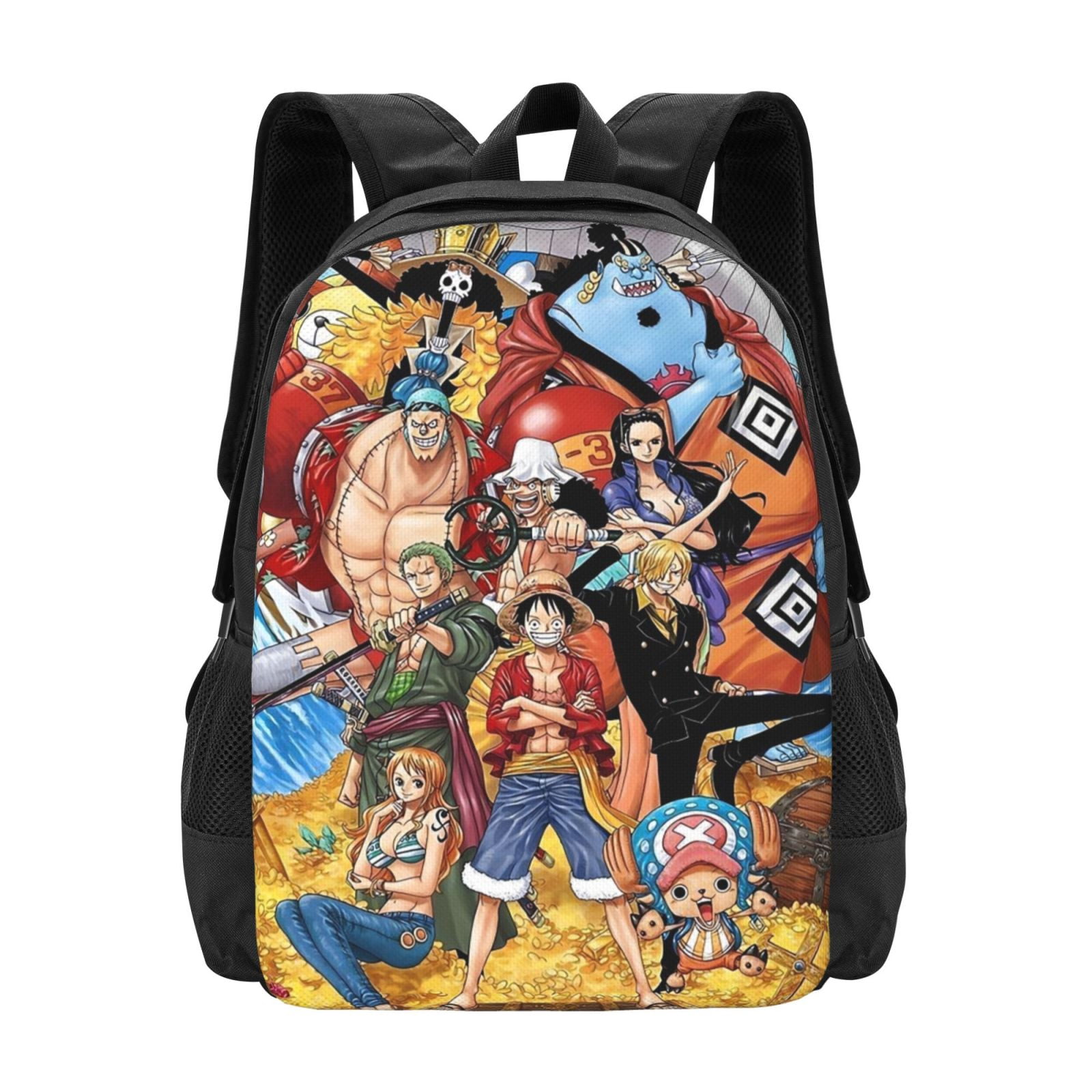 Anime ONE PIECE Backpacks Fashion Lightweight Casual Backpack Travel ...