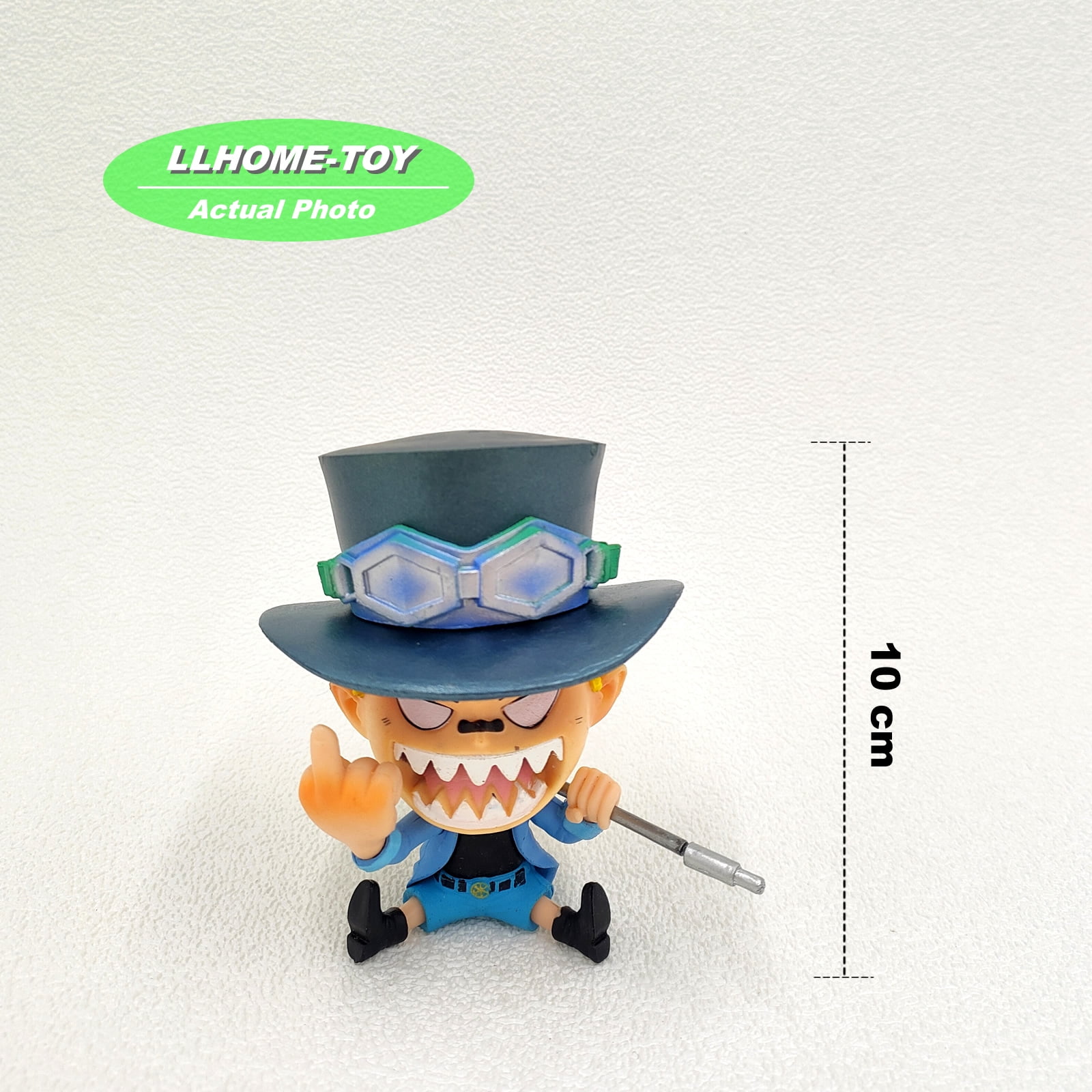 Anime OP Sabo Angry Big Head Cute PVC Figures Action Toy Gift - Walmart.com