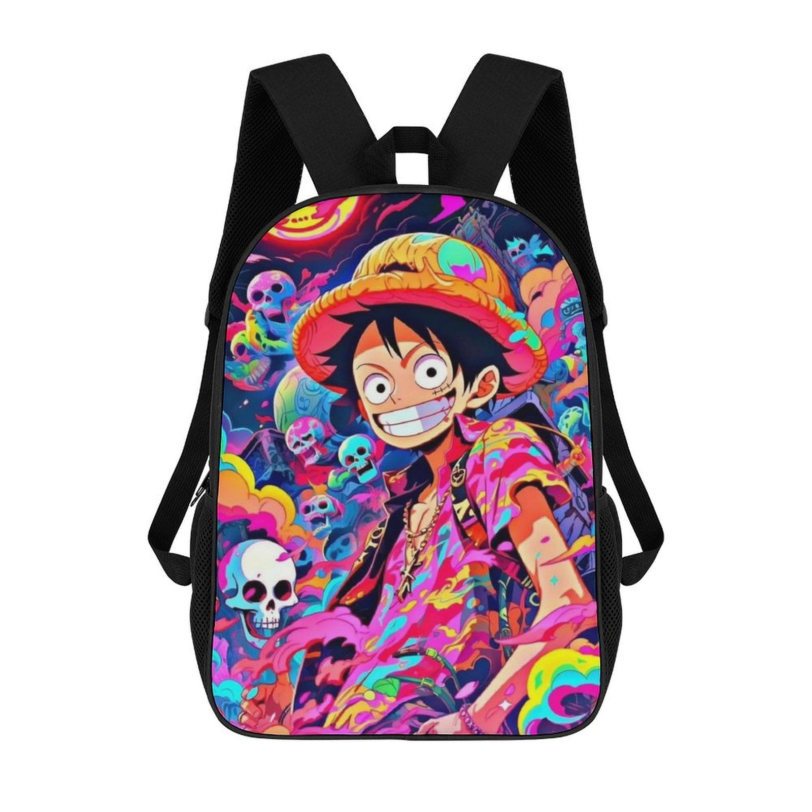 Anime One Pi_ece Luffy Backpack 17 inch Bags Anime One Pi_ece Luffy ...