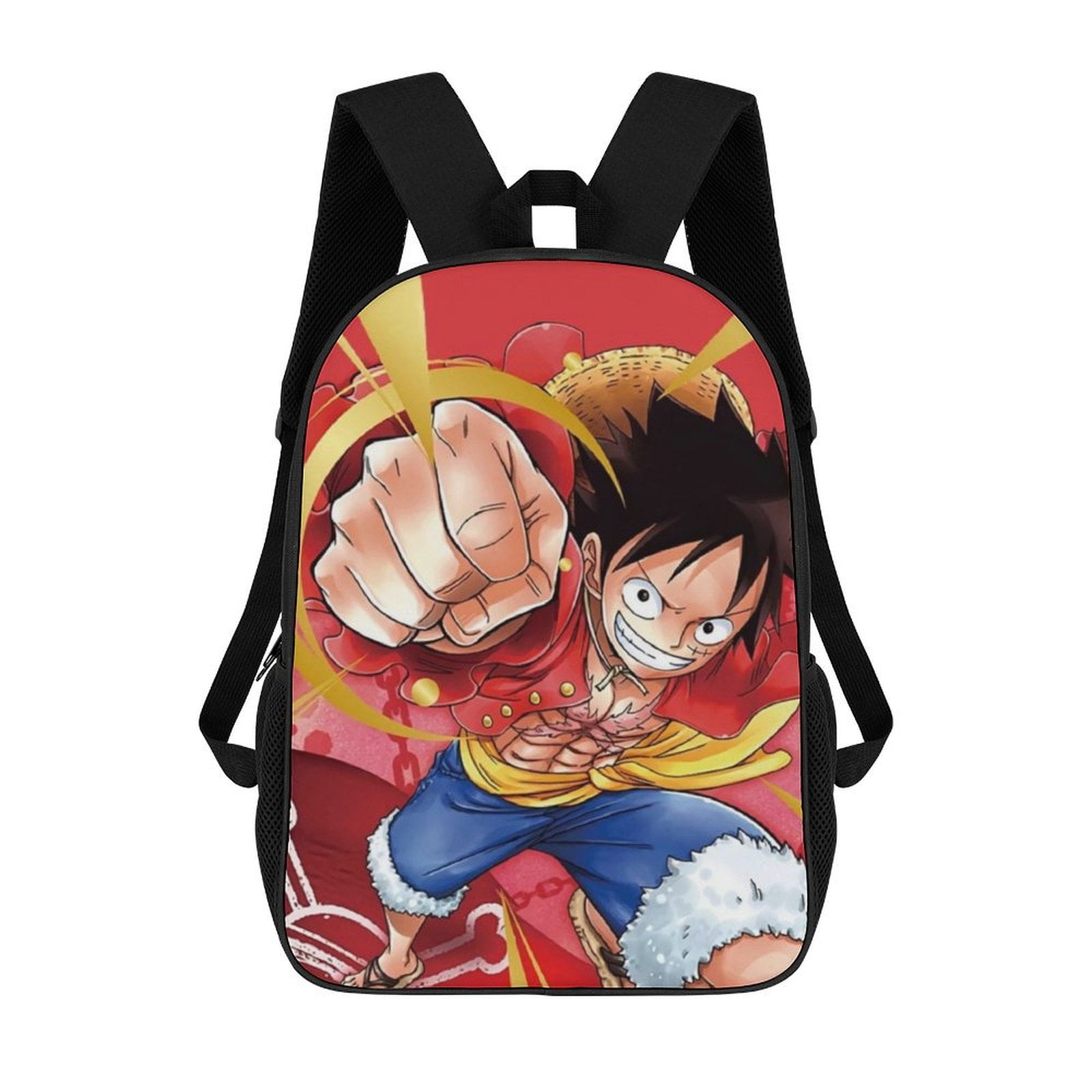 Anime One Pi_ece Luffy Backpack 17 inch Bags Anime One Pi_ece Luffy ...